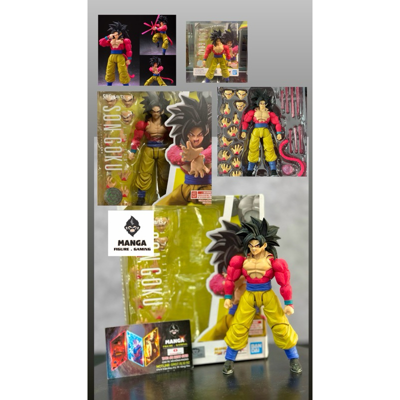 [DRAGONBALL ] MÔ HÌNH SHF GOKU SS4 BANDAI - mô hình chính hãng ( 2nd ...