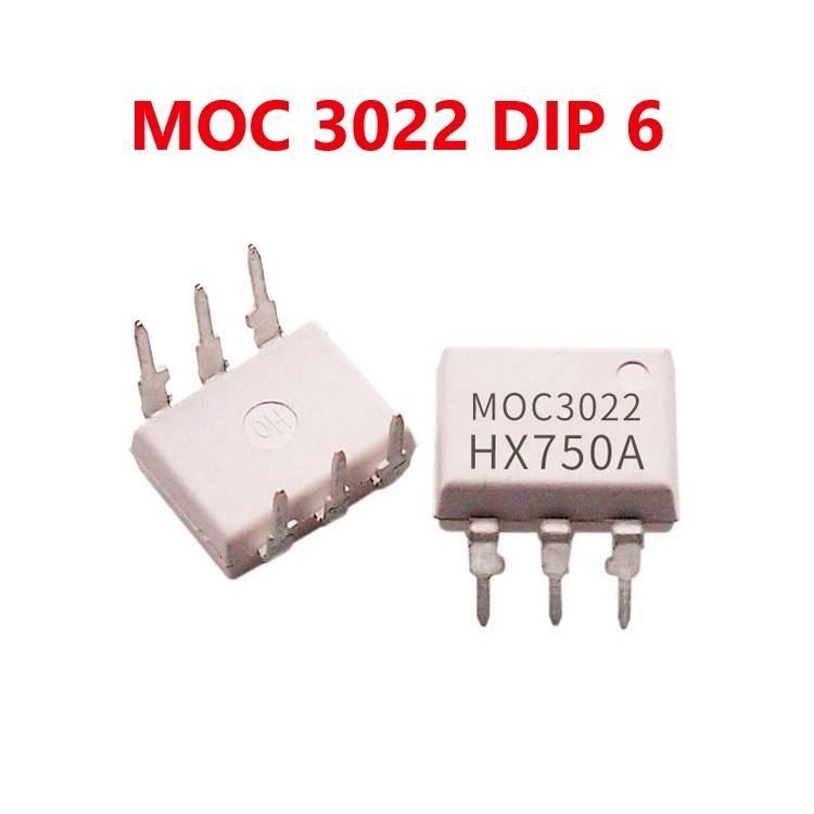 IC quang điều khiển triac MOC3020, MOC3021, MOC3022, MOC3023 chân cắm - Chính hãng | Shopee Việt Nam