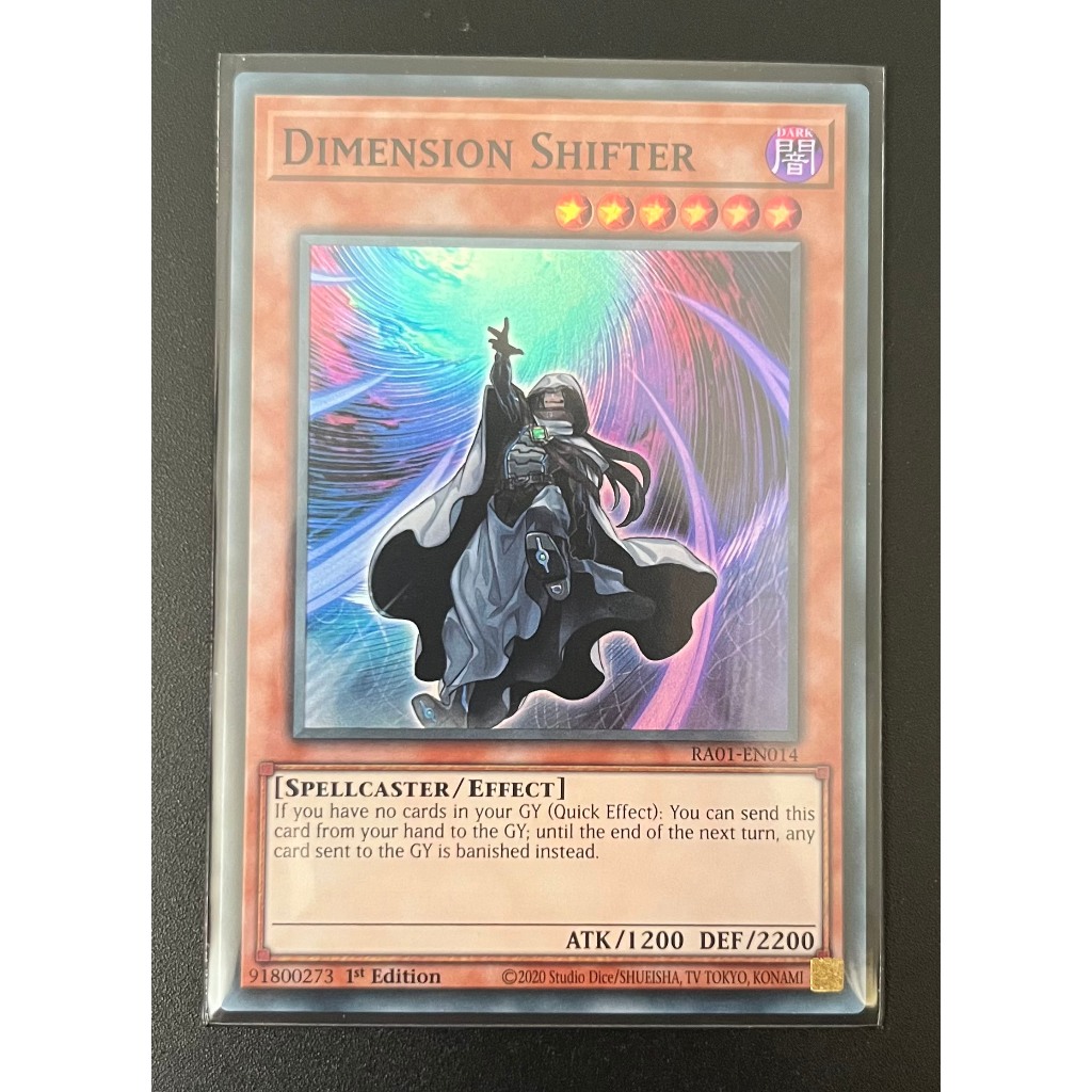 [Thẻ bài Yugioh] - [TCG-UK] - RA01-EN014 - Dimension Shifter | Shopee ...