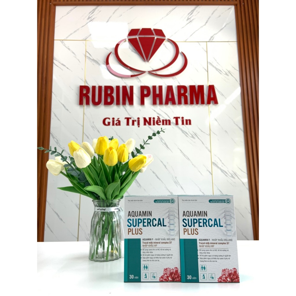 Bổ sung canxi Aquamin Supercal Plus (Hộp 30 viên) | Shopee Việt Nam