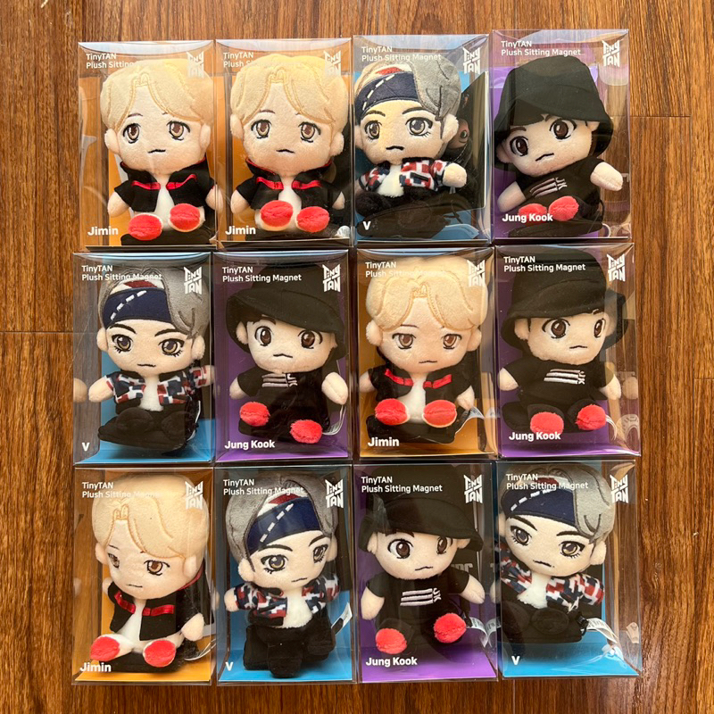 BTS Plush Sitting Magnet Official | Shopee Việt Nam