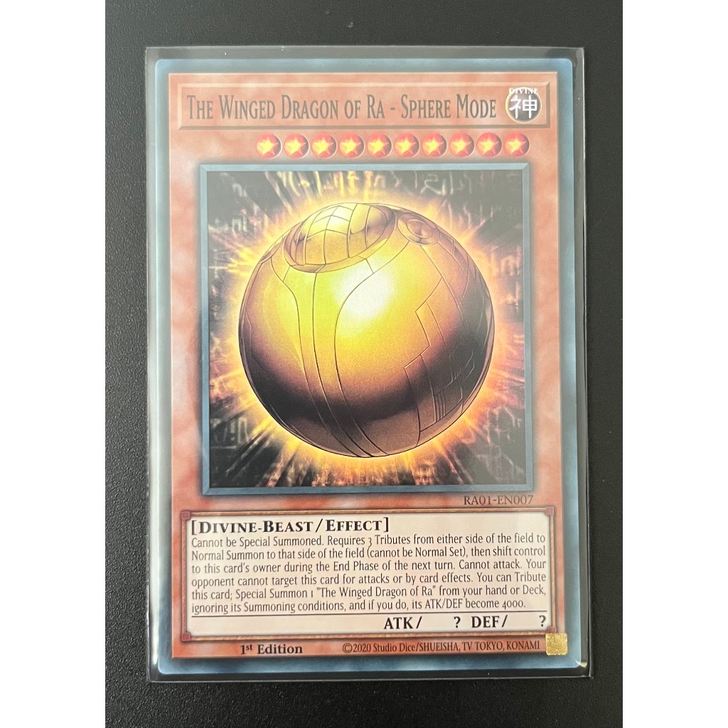 YMS - [Thẻ bài Yugioh] - [TCG-UK] - [RA01-EN007] The Winged Dragon of ...