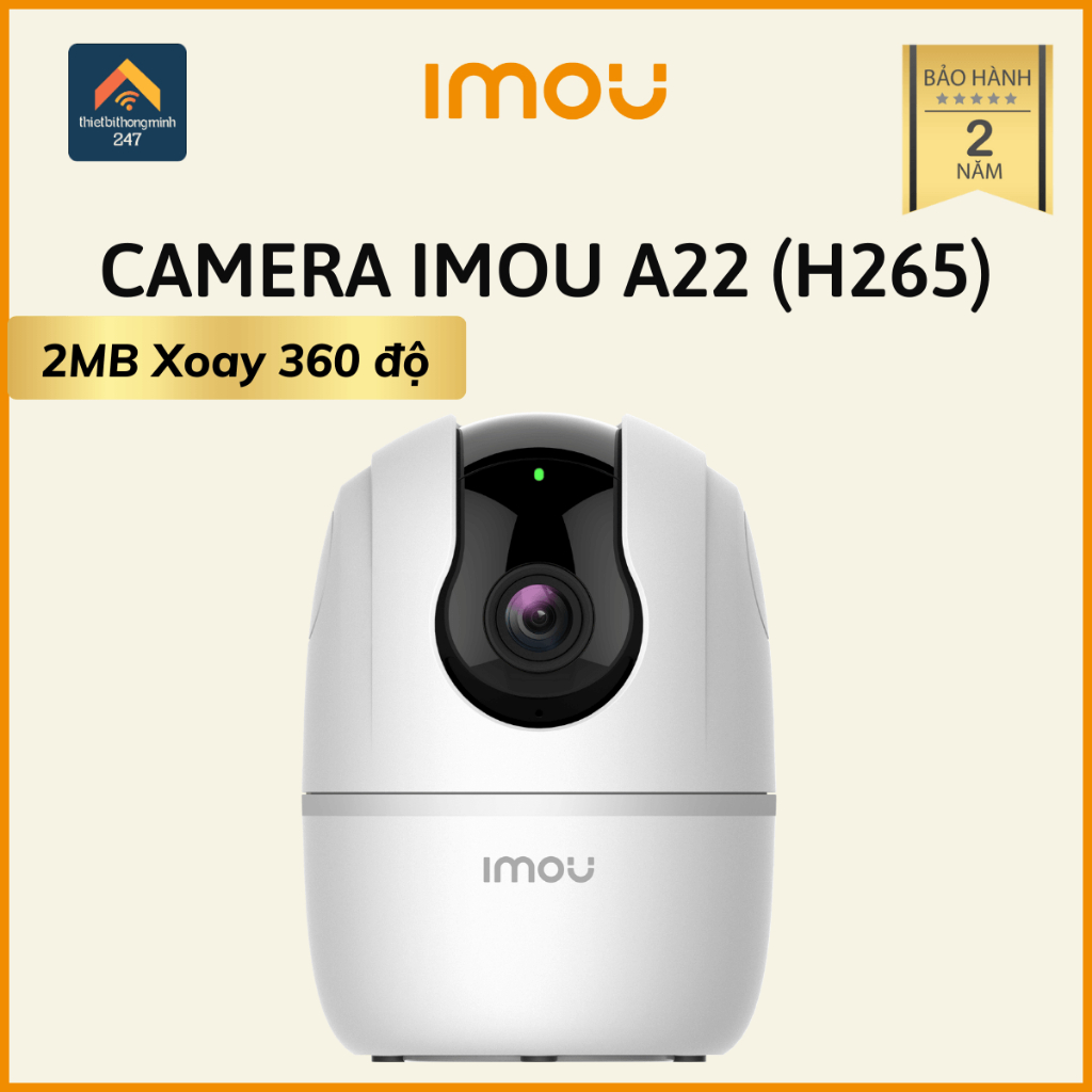 Camera giám sát IMOU Ranger A22/Wifi/2MP/H265/2 chiều/(IPC-A22EP-G-V3 ...