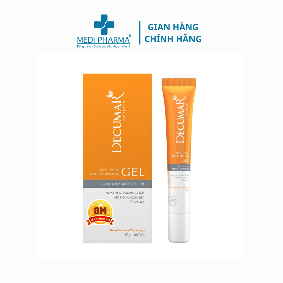 Gel mụn Decumar Advanced - 1 tuýp 20g | Shopee Việt Nam