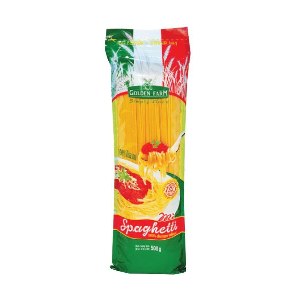 Mì Ý Spaghetti Golden Farm 500g | Shopee Việt Nam