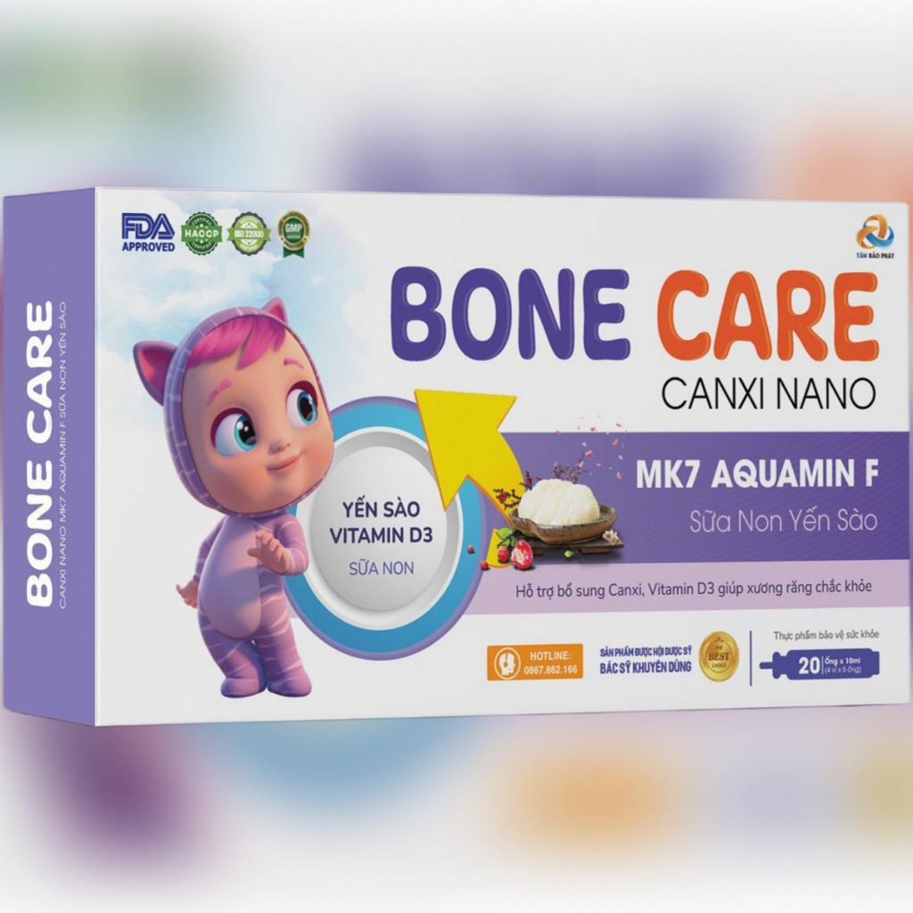 CANXI NANO BONE CARE - Bổ sung canxi và Phát triển chiều cao cho bé | Shopee Việt Nam