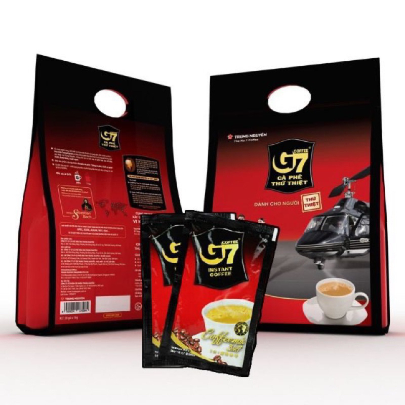 Cafe sữa G7 (3 in 1) 800g bịch 50 gói x 16g | Shopee Việt Nam