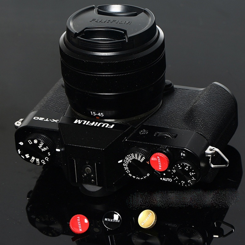 Nút shutter bấm chụp máy Fujifilm, máy ảnh film làm bằng đồng nguyên ...