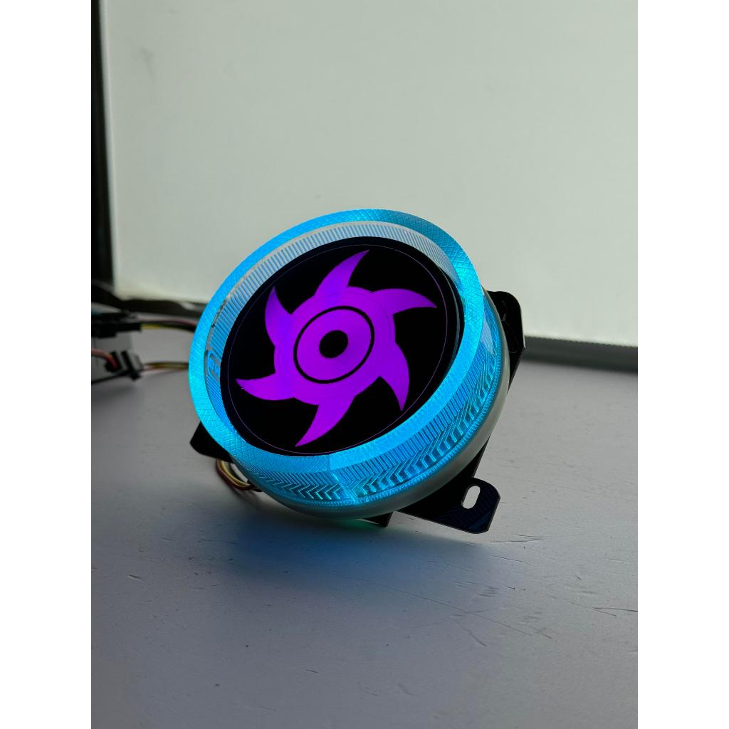 Bộ led bi cầu mắt xoay sharigan 3D có đổi màu qua app | Shopee Việt Nam