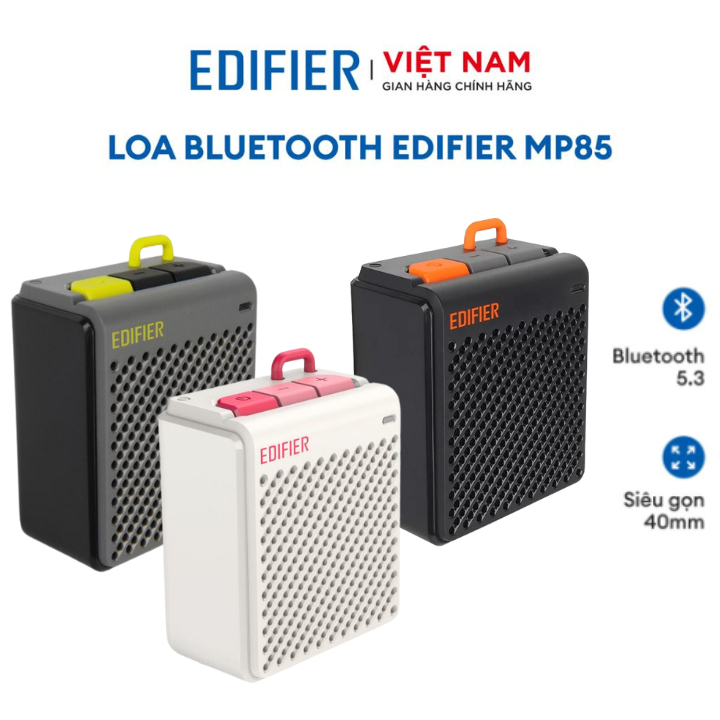 Loa Bluetooth V5.3 Wireless EDIFIER MP85 | Thời lượng pin 8H | Edifier ...