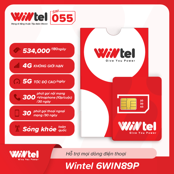 SIM 4G Wintel Win99X - SIM Data Tốc Độ Cao | Shopee Việt Nam