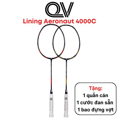 Vợt cầu lông Lining Aeronaut 4000C chính hãng Quốc Việt Badminton thiên ...