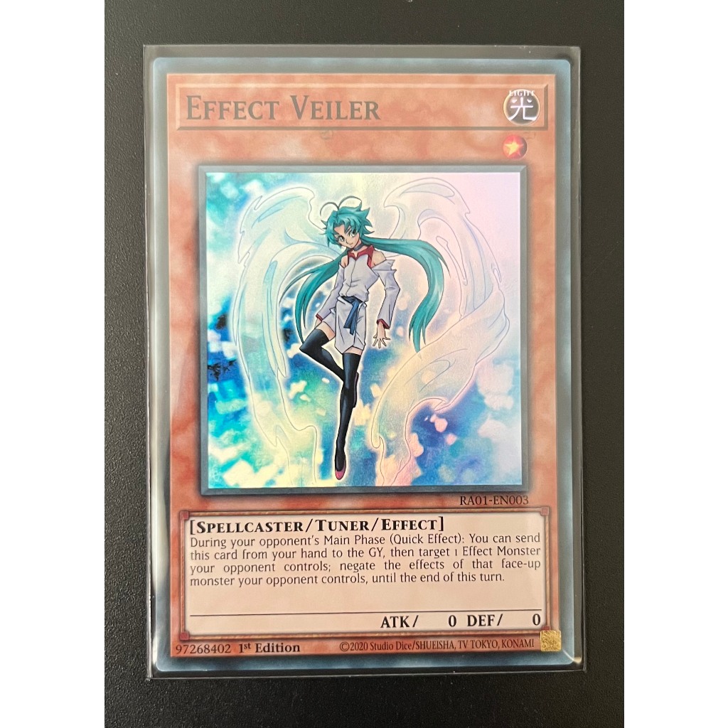 [Thẻ bài Yugioh] - [TCG-UK] - [RA01-EN003] Effect Veiler | Shopee Việt Nam