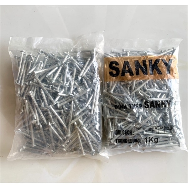 [Bán lẻ 100g] Đinh thép Sanky (2P, 3P, 4P, 5P) | Shopee Việt Nam