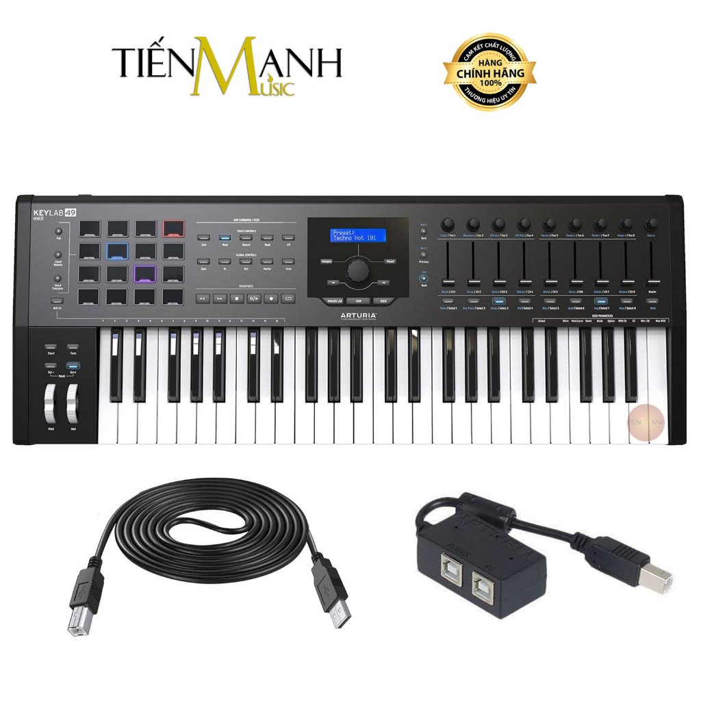 [Chính Hãng] Arturia KeyLab 49 Phím MKII - Midi Keyboard Controller MK2 ...