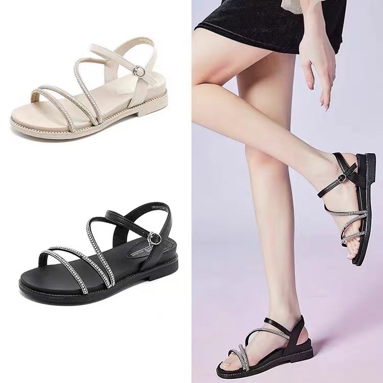 sandal quai hậu đế bằng dusto thời trang công sở đẹp cao cấp giá rẻ da ...