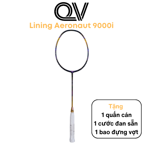 Vợt cầu lông Lining Aeronaut 9000i chính hãng Quốc Việt Badminton phù ...