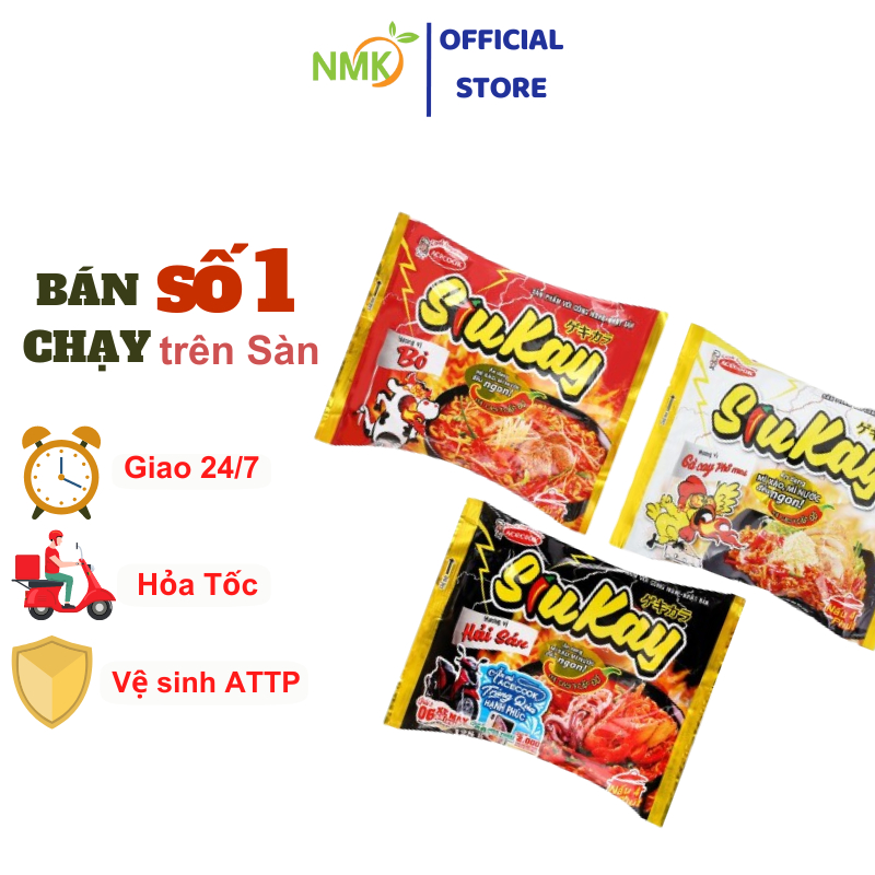 1 gói mỳ Siu cay hải sản /bò | Shopee Việt Nam