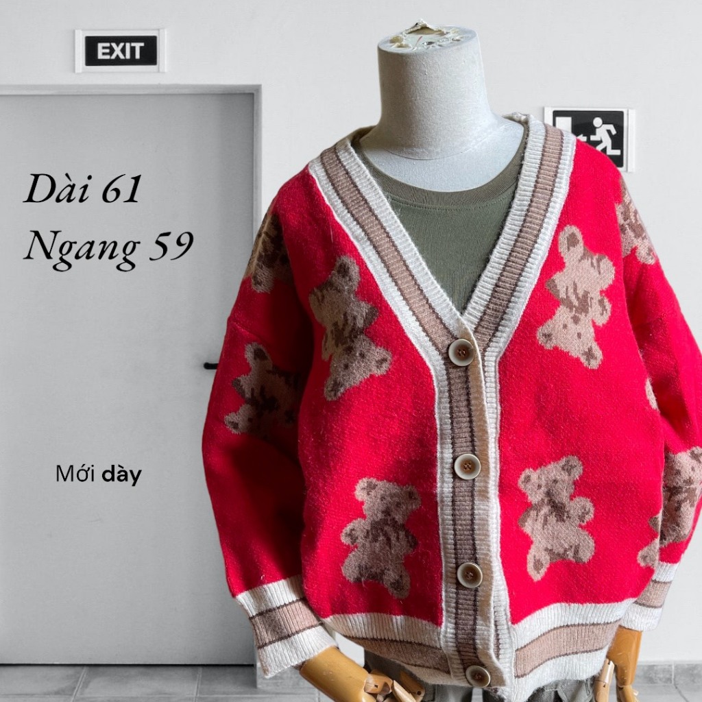 ( 2HAND ĐƯỢC LỰA MẪU ) Áo cardigan len 2hand, khoác len Hàn siêu phẩm ...