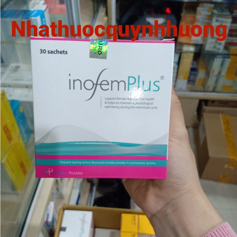 ( Chính hãng ) INOFEM PLUS hộp 30 gói giúp bổ sung dưỡng chất cho cơ ...