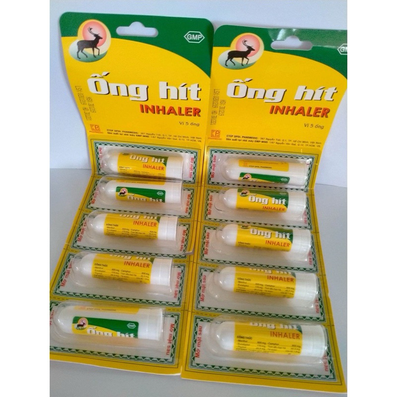 Ống hít mũi Inhaler Chính Hãng Pharmedic | Shopee Việt Nam