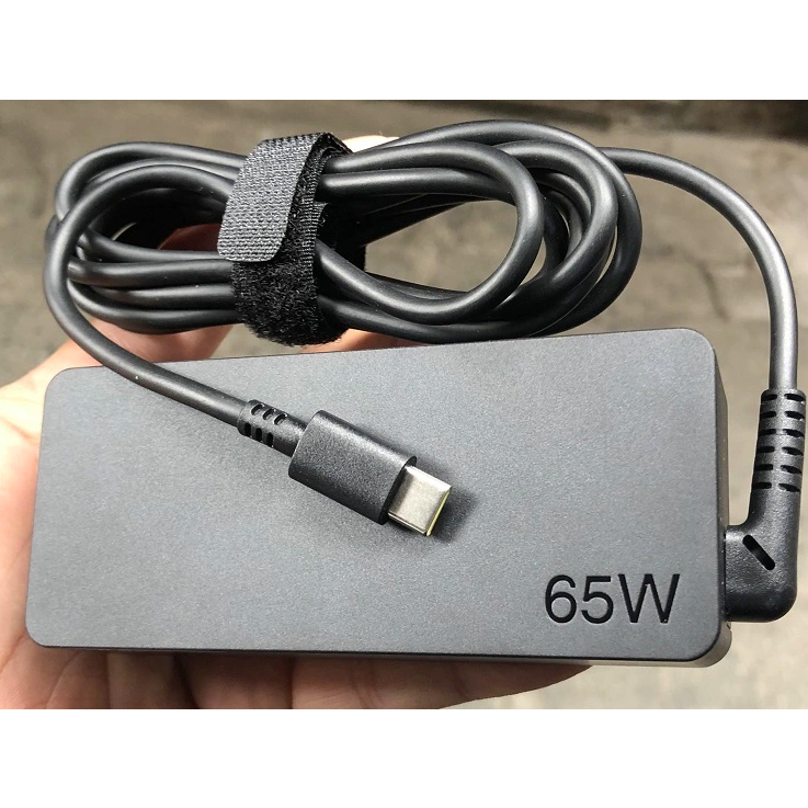 Sạc laptop Lenovo thinkpad ZIN 65w type-C kèm dây nguồn | Shopee Việt Nam