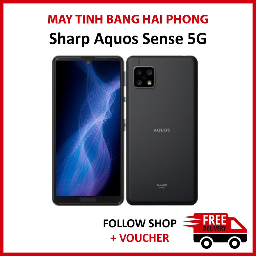 Điện thoại Sharp Aquos Sense 5G RAM 4/64GB chip Snapdragon 690 5G hỗ ...