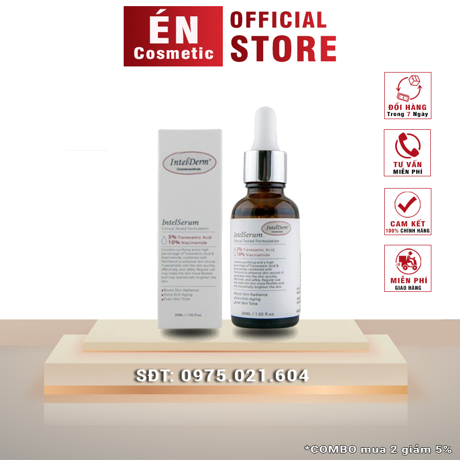 Serum Intelderm Tranexamic Acid 3% - Hỗ Trợ Cải Thiện Tình Trạng Nám ...
