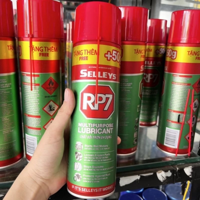 RP7 chính hãng (175g và 350g) chai xịt chống rỉ sét và bôi trơn chính ...