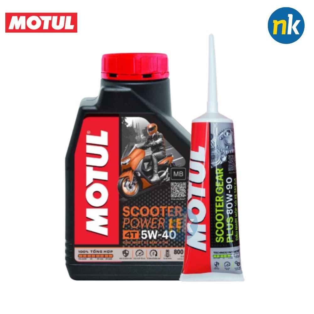 [HCM]Nhớt cao cấp cho xe tay ga đời mới Motul Scooter Power LE 5W40 ...