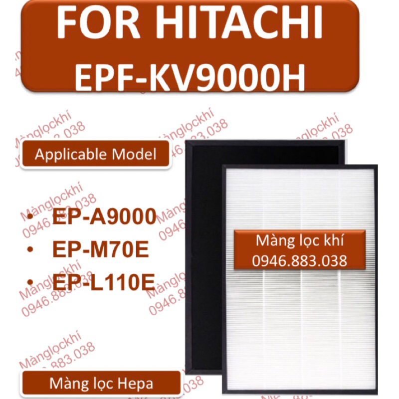 Màng lọc Hepa Hitachi EP-A9000,EP-M70E,EP-L110E(EPF-KV9000H) | Shopee Việt Nam