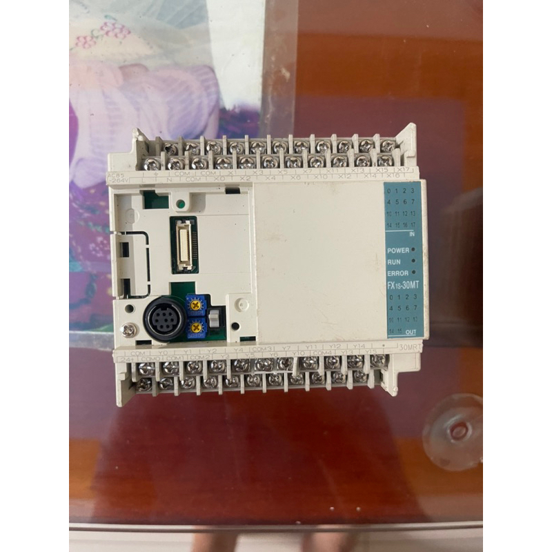 Plc Mitsubishi Fx1s 30mt 001 Fx1s 30mr 16 In 14 Out Transistor Relay Plc Mitsubishi Fx1s 