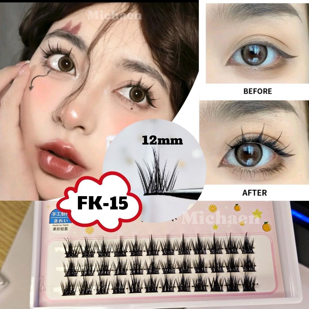 Mi giả tách sợi tự nhiên Mi chùm Mi cụm Mi dưới tái sử dụng nhiều lần ...