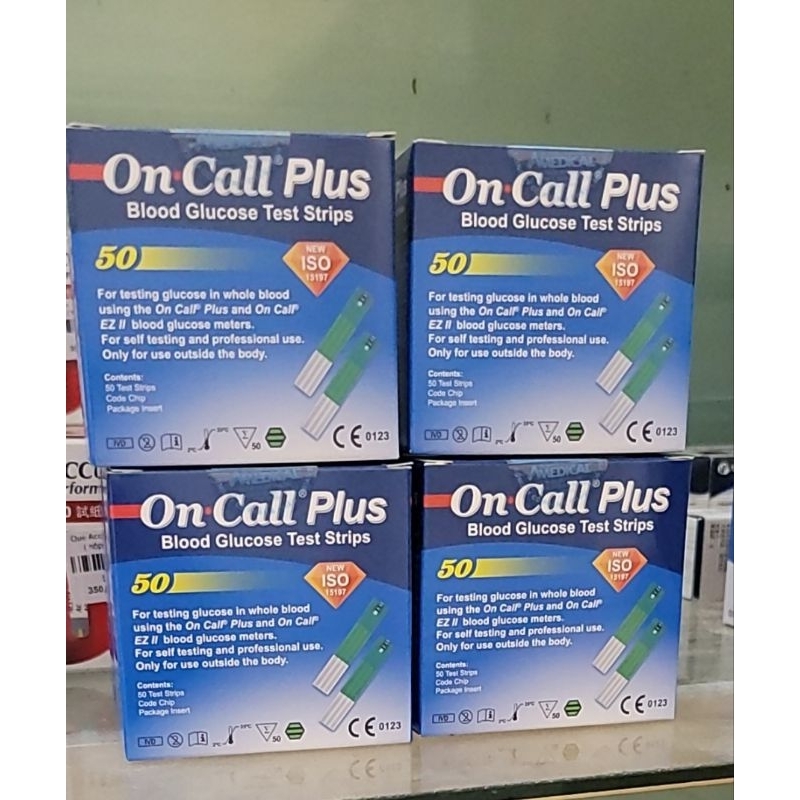 Que thử đường huyết one Call Plus ( 50 que thử) | Shopee Việt Nam