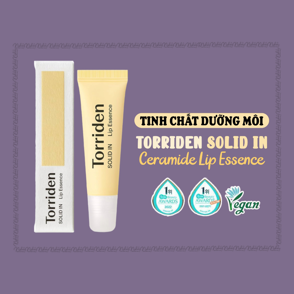 (HSD 10/10/2026) Tinh chất dưỡng môi Torriden Solid In Ceramide Lip Essence | Shopee Việt Nam