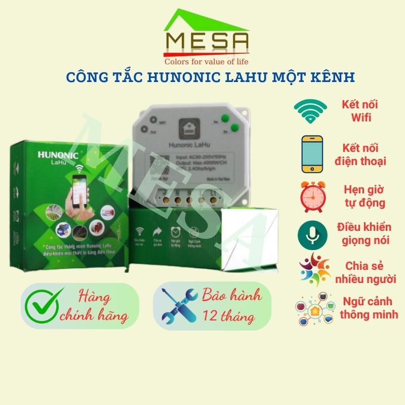 Công Tắc Thông Minh Hunonic Lahu 1, 2, 4 Kênh Điều Khiển Thiết Bị Điện ...