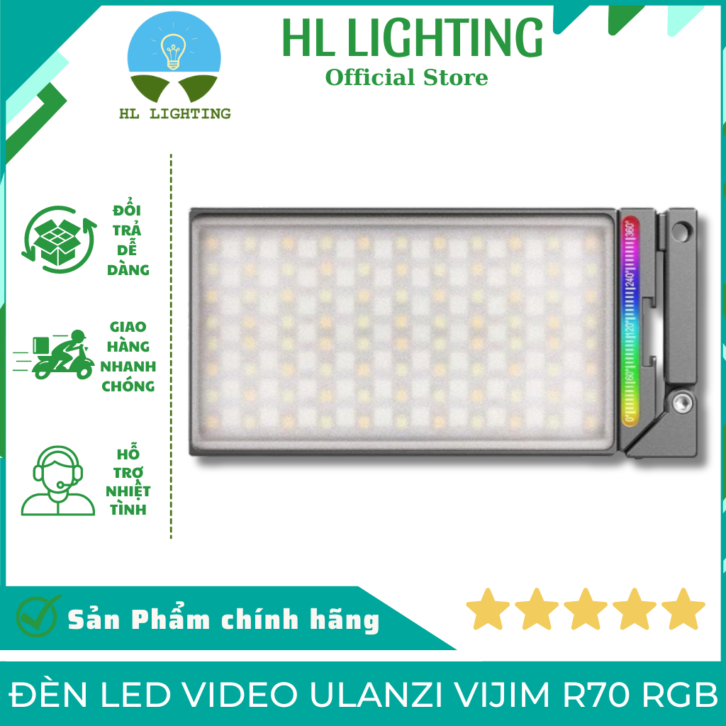 Đèn led video Ulanzi VIJIM R70 RGB | Shopee Việt Nam