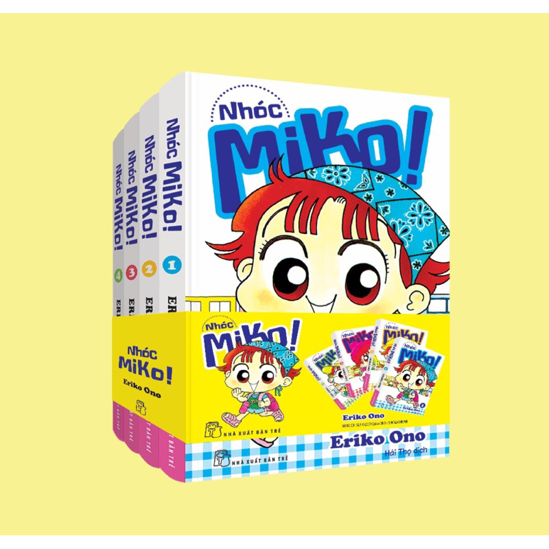 Truyện Tranh | Nhóc Miko Boxset Phần 1 (trọn bộ 4 tập) | Shopee Việt Nam