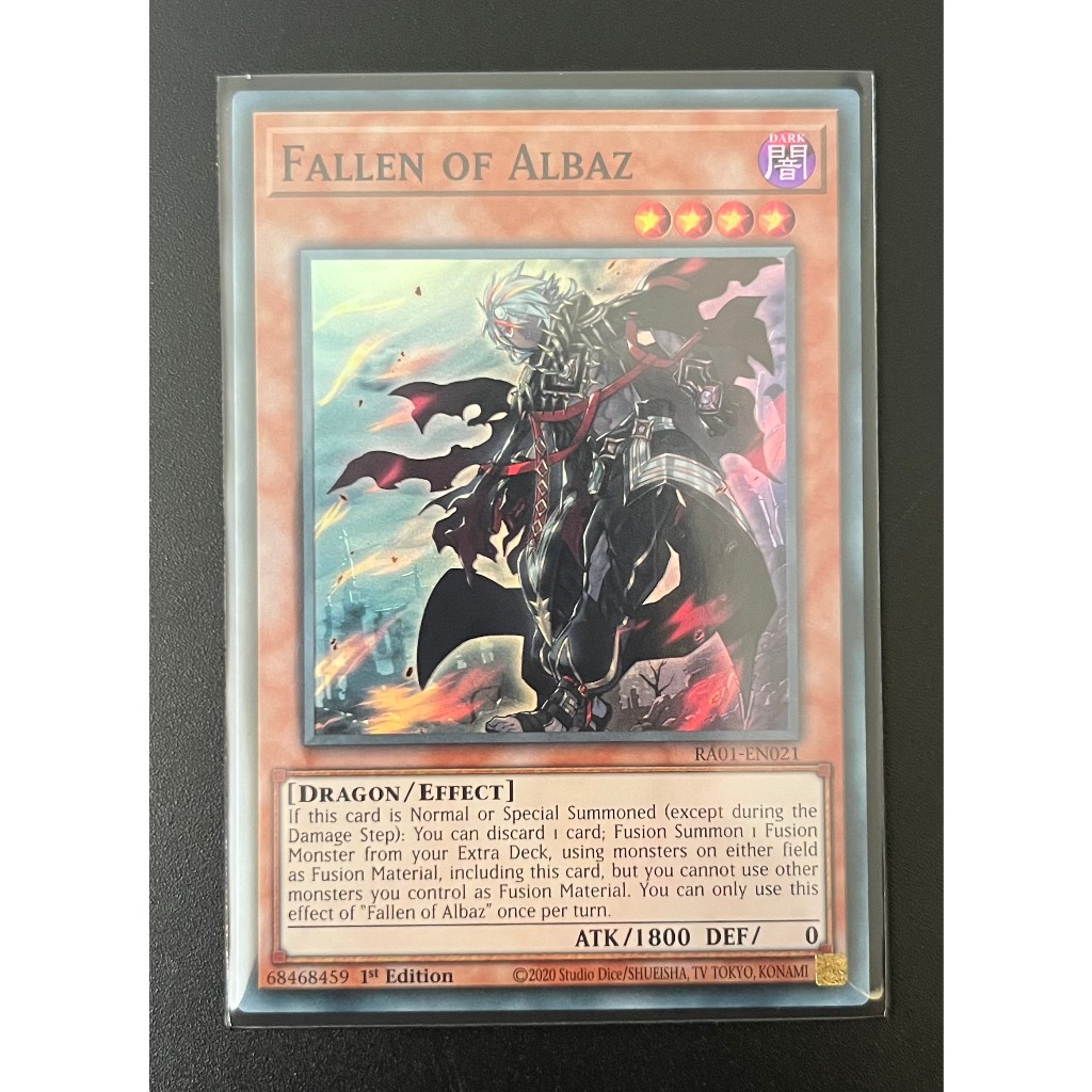 YMS - [Thẻ bài Yugioh] - [TCG-UK] - [RA01-EN021] Fallen of Albaz ...