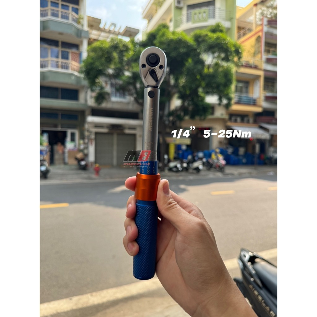 Cần siết lực 1/4" 5-25Nm , 3/8'' 10-60Nm , 1/2'' 40-220Nm WADFOW (WWQ1D14 / WWQ1D38 / WWQ1D12 ...