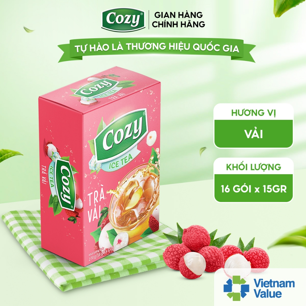 Trà Cozy Hòa Tan Ice Tea Các Vị Thức Uống Giải Khát Thanh Nhiệt Tươi ...