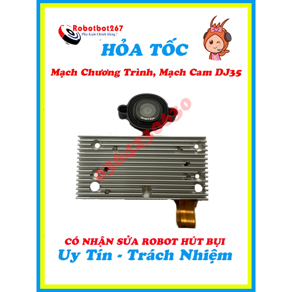 Mạch Chương Trình, Mạch Nhỏ, Mạch Camera Deebot Ecovacs DJ35 | Shopee ...