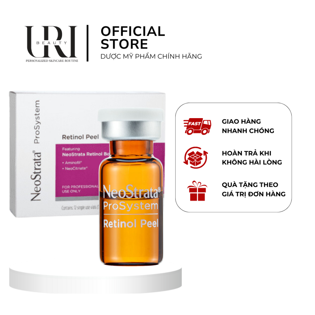 Peel da giảm nếp nhăn sạm da NeoStrata ProSystem Retinol Peel - lẻ 1 lọ ...