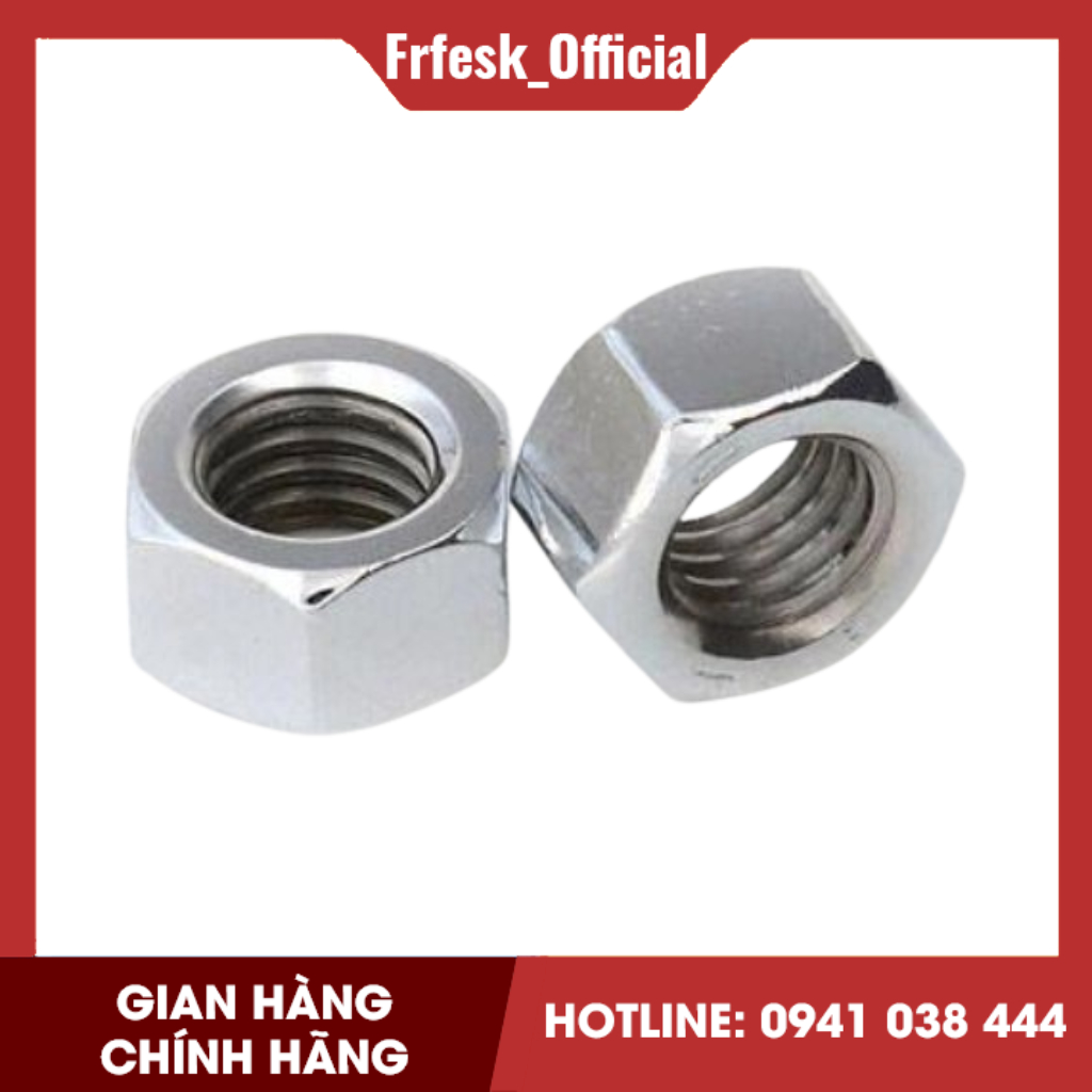 Đai Ốc M8, Tán Dẹp, Tán Ecu Inox 304 Dùng Cho Bulong M8 Loại Tốt Combo 5 Con | Shopee Việt Nam