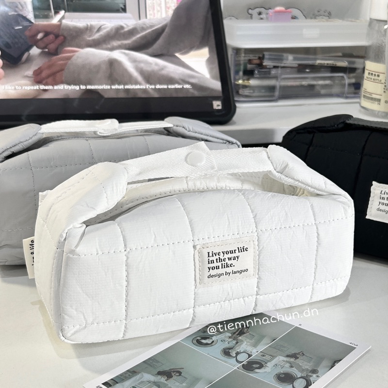 TÚI ĐỰNG BÚT FLUFFY SIÊU TO MỚI CHÍNH HÃNG (ảnh thật) - tiệm nhà chun ...