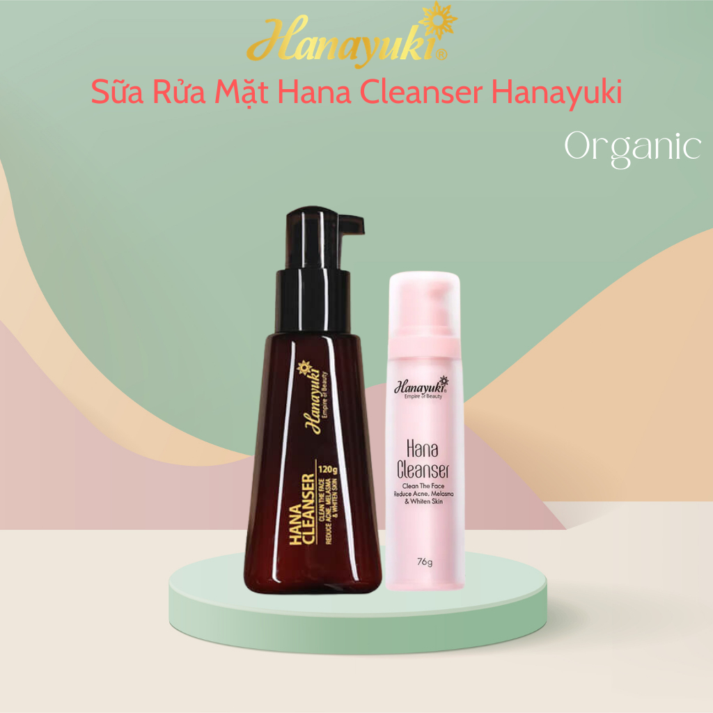 Sữa Rửa Mặt Hana Cleanser Cấp Ẩm Dịu Nhẹ Giúp Da Sạch Thoáng Hanayuki ...