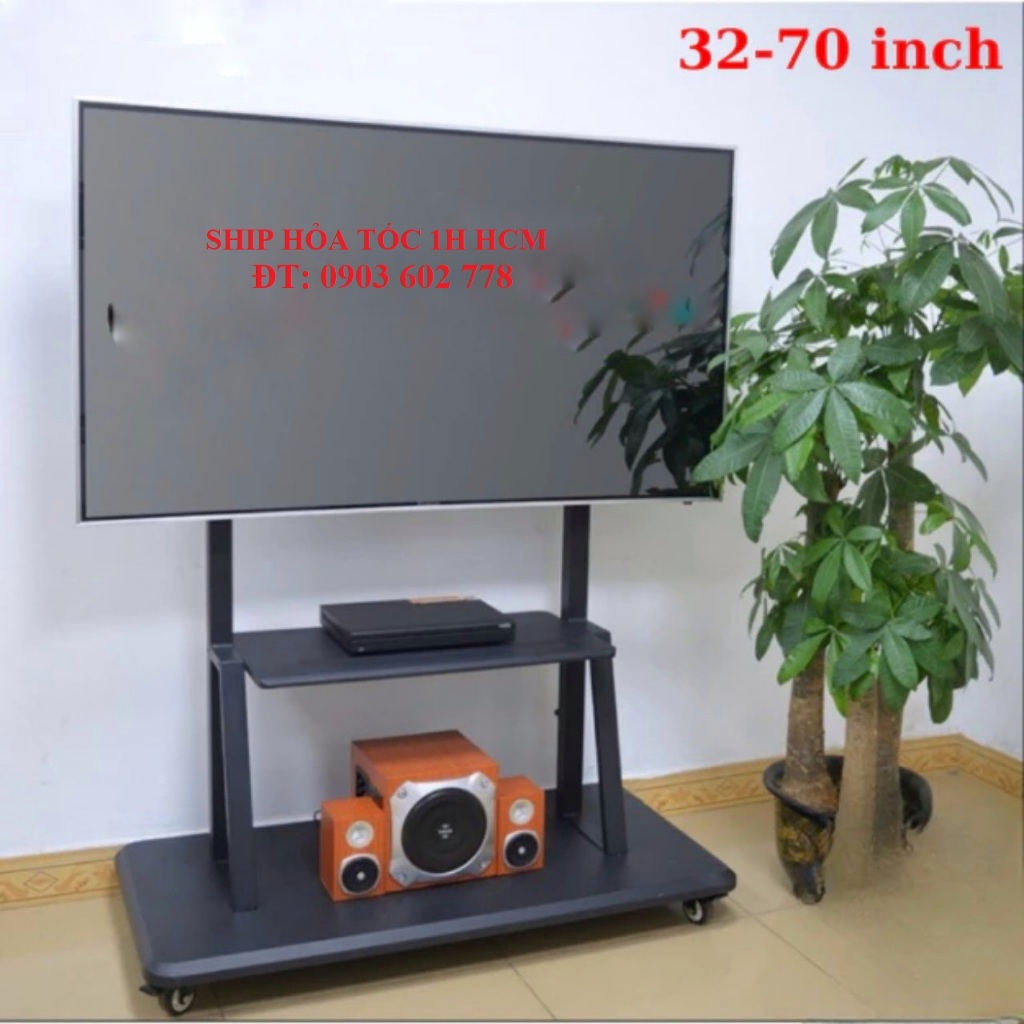 Giá Treo Tivi Di Động 1700 32 -70 Inch Kệ Treo Tivi Có Bánh Xe Di ...