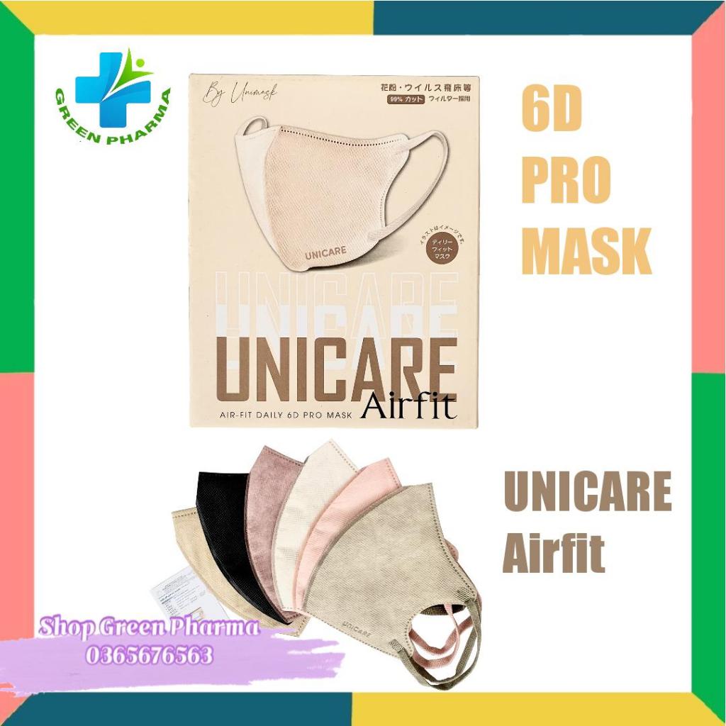 [Thùng 50 Cái] Khẩu trang 6D PRO MASK UNICARE Airfit phiên bản cao cấp ...