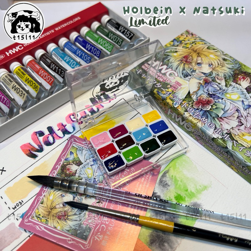 [t15l11] Pocket 12 màu nước Holbein Hạng Hoạ Sĩ Limited Lemon/Shigure 0 ...
