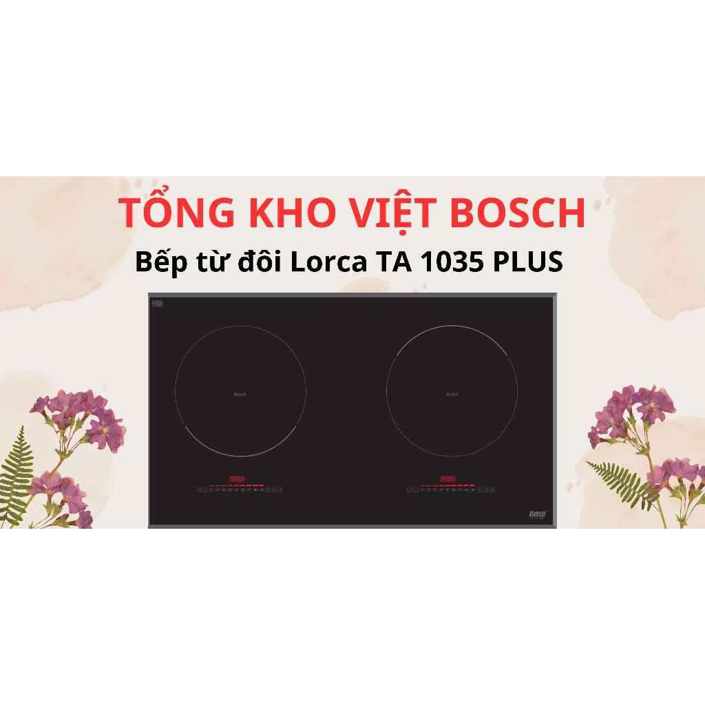 Bếp từ đôi Lorca TA 1035 Plus | Shopee Việt Nam